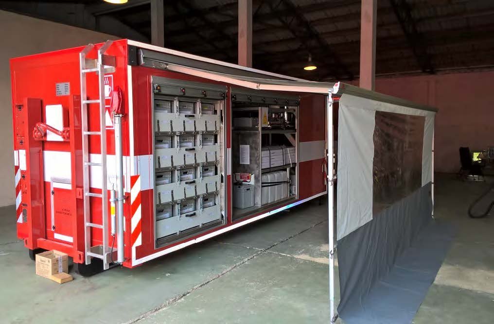 Container for the Rescue Team