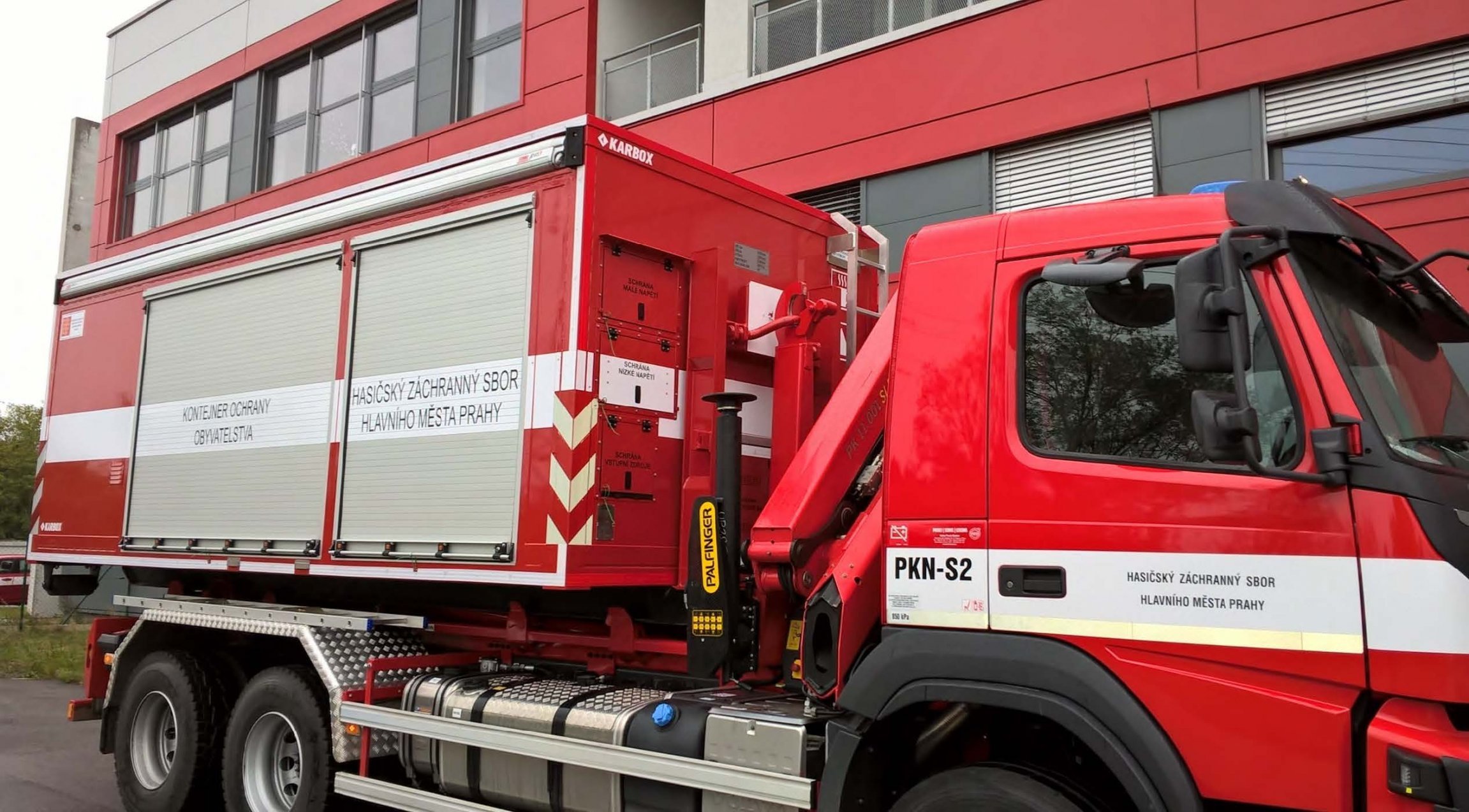 Container for the Rescue Team