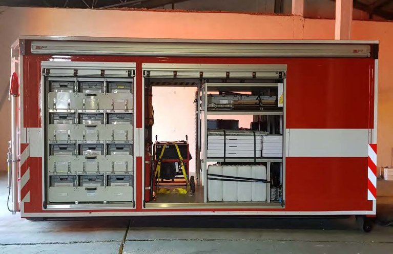 Container for the Rescue Team